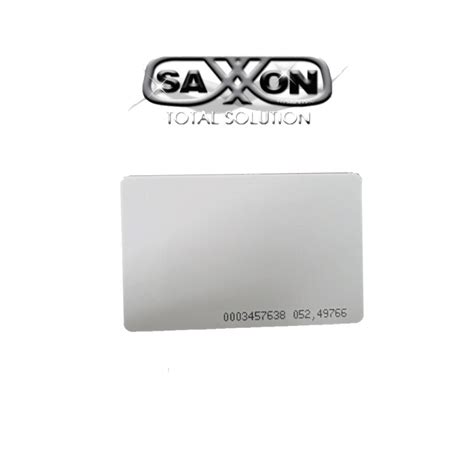 Saxxon Saxdual03 Tag De Pvc Dual Uhf Id Pasivo Compatible Con Lectoras Saxr2656