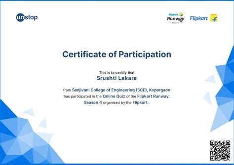 Srushti Lakare On Linkedin Flipkart Flipkartrunway Technology Coding Unstop