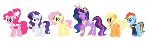 Mlp Next Gen Mane 6 By Yukkimo On Deviantart