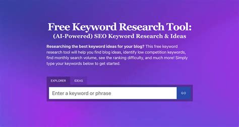 Keyword Search Builder
