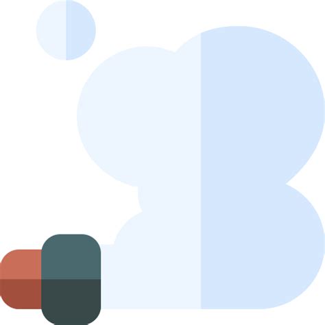 Smoke Basic Rounded Flat Icon