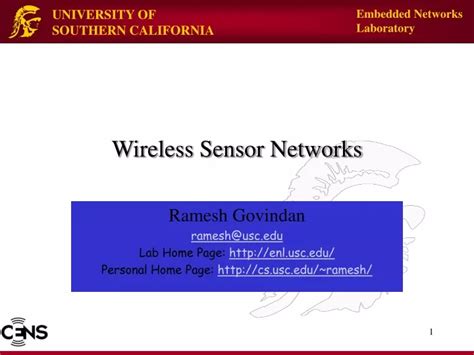 Ppt Wireless Sensor Networks Powerpoint Presentation Free Download