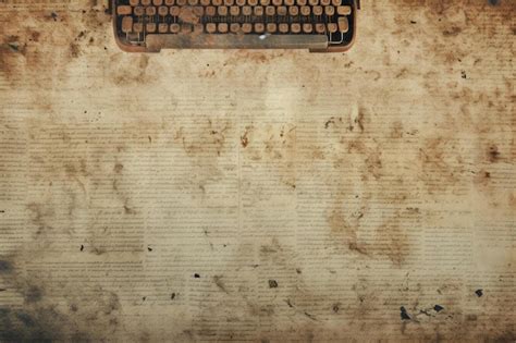 Soft Aged Typewriter Paper Texture Oldfashioned Paper Texture Paper Vintage Background Premium