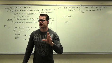 Statistics Lecture 82 An Introduction To Hypothesis Testing Youtube