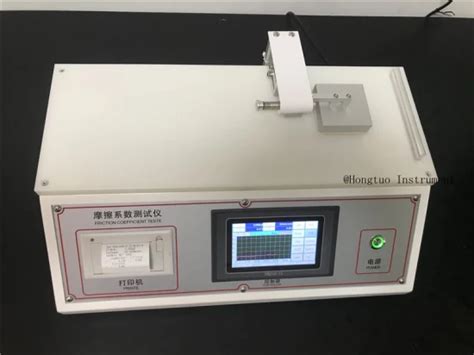 Astm D1894 Iso8295 Dynamic Static Coefficient Of Friction Cof Tester Friction Testing Machine