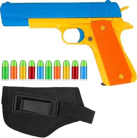 Colt 1911 Toy Gun With 10 Colorful Soft Bullets Nepal Ubuy