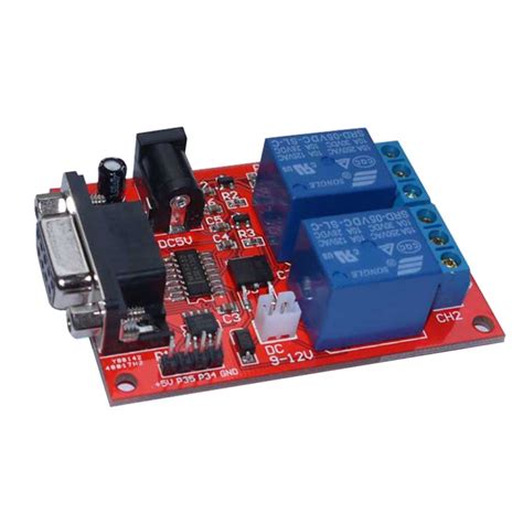 Channels Relay Module Delay Realy Seriel Control MCU Controller Board For DIY Free Shipping