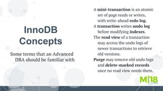 M 18 Deep Dive InnoDB Transactions And Write Paths PDF