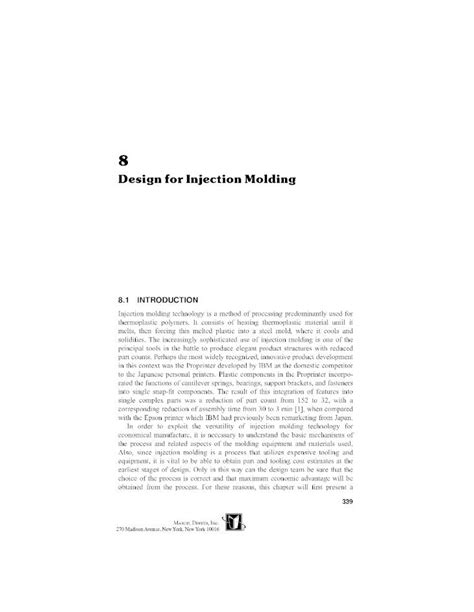 Pdf Design For Injection Molding Dokumen Tips