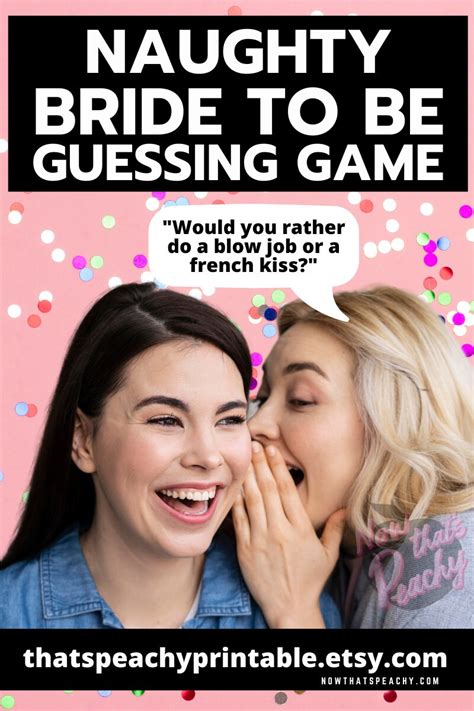 Is She A Naughty Or Nice Guessing Game Bachelorette Hen Party Ladies N Now Thats Peachy