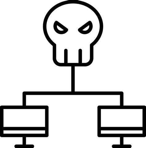 Network Hack Outline Icon 9244663 Vector Art At Vecteezy