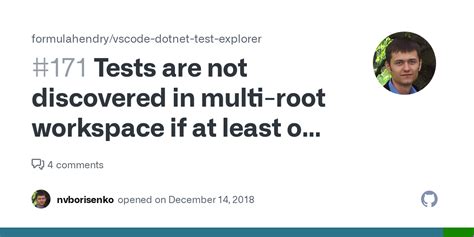 Tests Are Not Discovered In Multi Root Workspace If At Least One Folder Doesn T Contain Sln