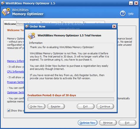 Optimizing Pc Resources Softpedia