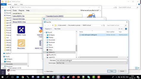 Converting A Marc File To Excel With Marcedit Youtube