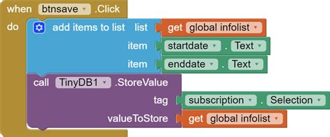 tinydb import data and split into variables mit app inventor help