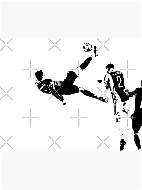 Póster Cristiano Ronaldo Cr7 Real Madrid Gol De Chilena Contra