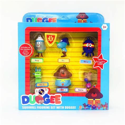Hey Duggee Figure Set Duggee And The Squirrels Toy Popa
