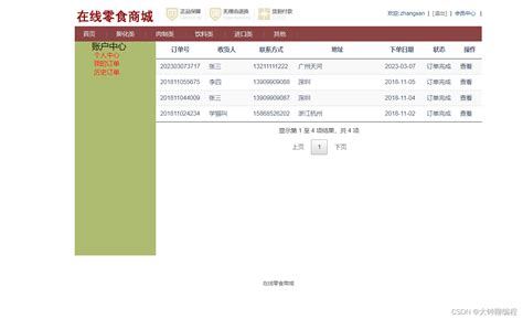 计算机毕业设计系列基于ssm的在线零食商城在线零食商城具体有哪些功能模块 Csdn博客