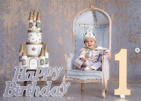 نگاهی به کیک تولد 1 سالگی و 4طبقه آروکو پسر سپهر حیدری و آرام خانوم