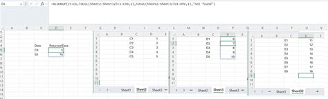 Use Cell Value In Lookup Array Excel Stack Overflow