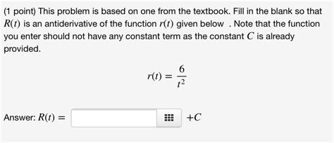 Solved Point This Problem Is Based On One From The Chegg