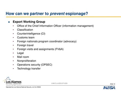 Ppt Export Control And Counterintelligence Partnering To Prevent