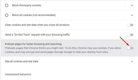 How To Disable Prefetch Or Network Prediction In Google Chrome