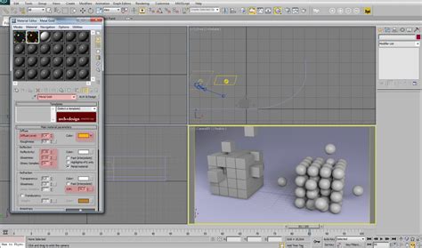 Explaining Reflections And Using Array Function In 3ds Max Basic