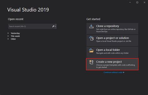Create A Winforms Project For A Picture Viewer App Visual Studio