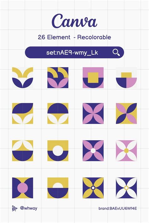 canva elements geometric patterns set nae9 wmy lk artofit