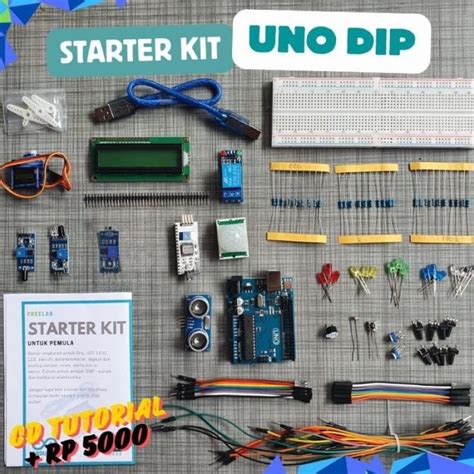 Jual Jual Uno R3 Starter Learning Kit Lengkap Utk Pemula Dengan Ardu