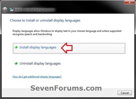Display Language Packs Install And Uninstall Tutorials