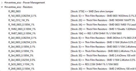 GitHub Afkiwers Inventree Kicad KiCad EDA Conform API Endpoint For KiCad S Parts Library Tool