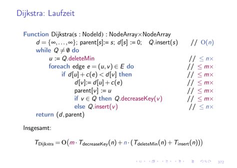 Zu Dijktras Algorithmus Bellman Ford