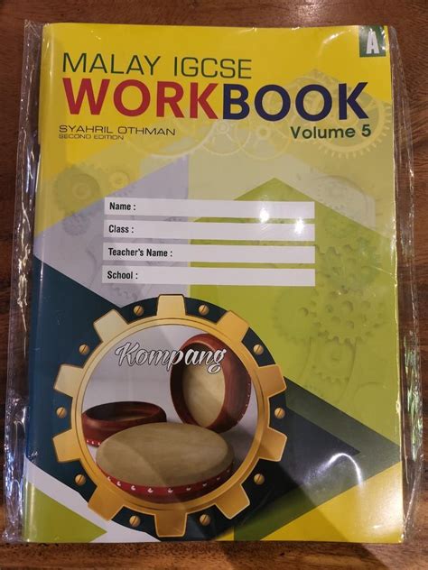 Malay Igcse Workbooks Volume 5 A And B Hobbies And Toys Books