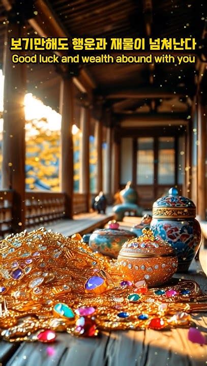 행운이 당신을 부른다 금은보화로 가득 찬 인생 Youtube