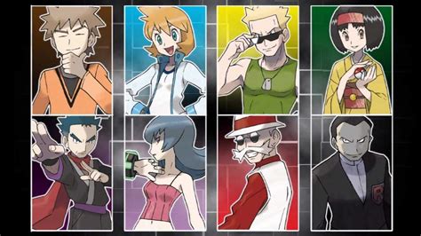 Pokemon Gym Leader Anime