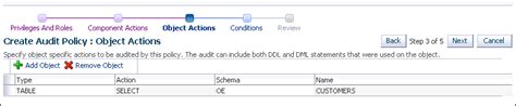auditing database activity