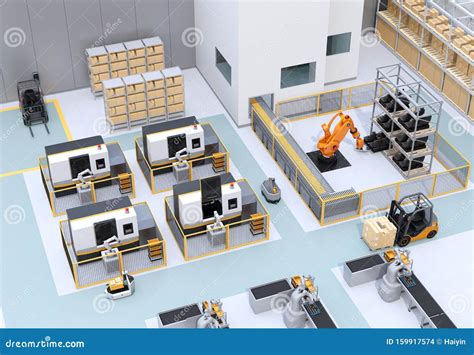mobile robots dual arm robots heavy payload robot cell and cnc