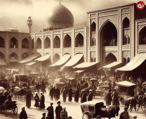 تصاویر تهران قدیم به روایت هوش مصنوعی
