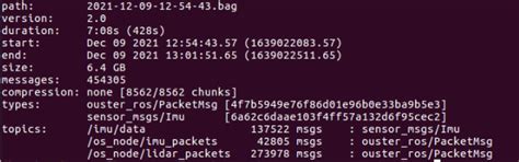Decoding Os Node Lidar Packets And Os Node Imu Packets · Issue 367 · Ouster Lidar Ouster