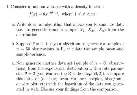 Solved Consider A Random Variable With A Density Chegg Com