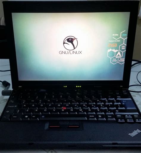 Thinkpad X Arch Linux I Wm Conky R Thinkpad