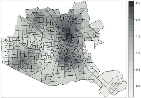Dual Kernel Density Estimations Calculated As The Difference Between Download Scientific