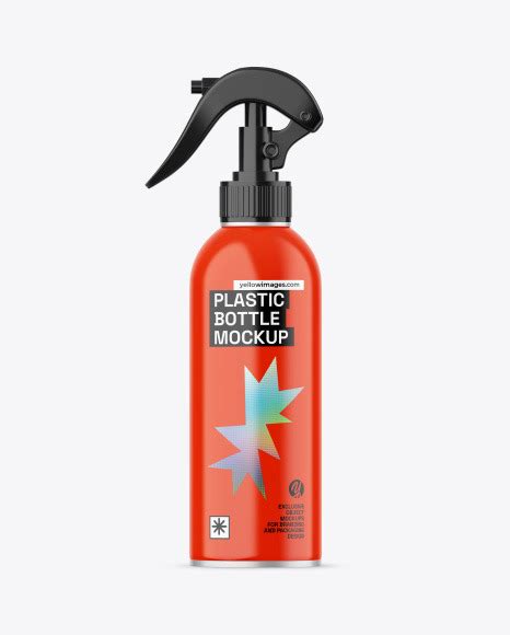 Plastic Trigger Sprayer Mockups Psd Template  Png Images And
