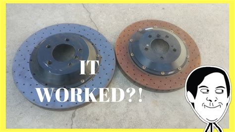 Remove Rust From Brake Discs Without Removing Wheel