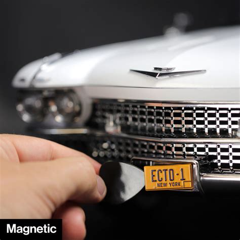 Die Cast Licence Plates For Ecto 1 From Eaglemoss Or Fanhome