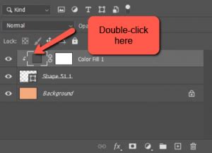 How To Fill A Shape With Color In Photoshop Tutorial