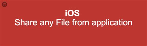 Share Any File From Application In Ios Objective C Mobikul