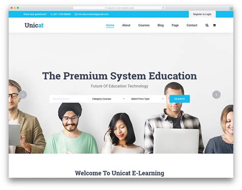 30 Free College Website Templates For Net Savvy Generation Uicookies